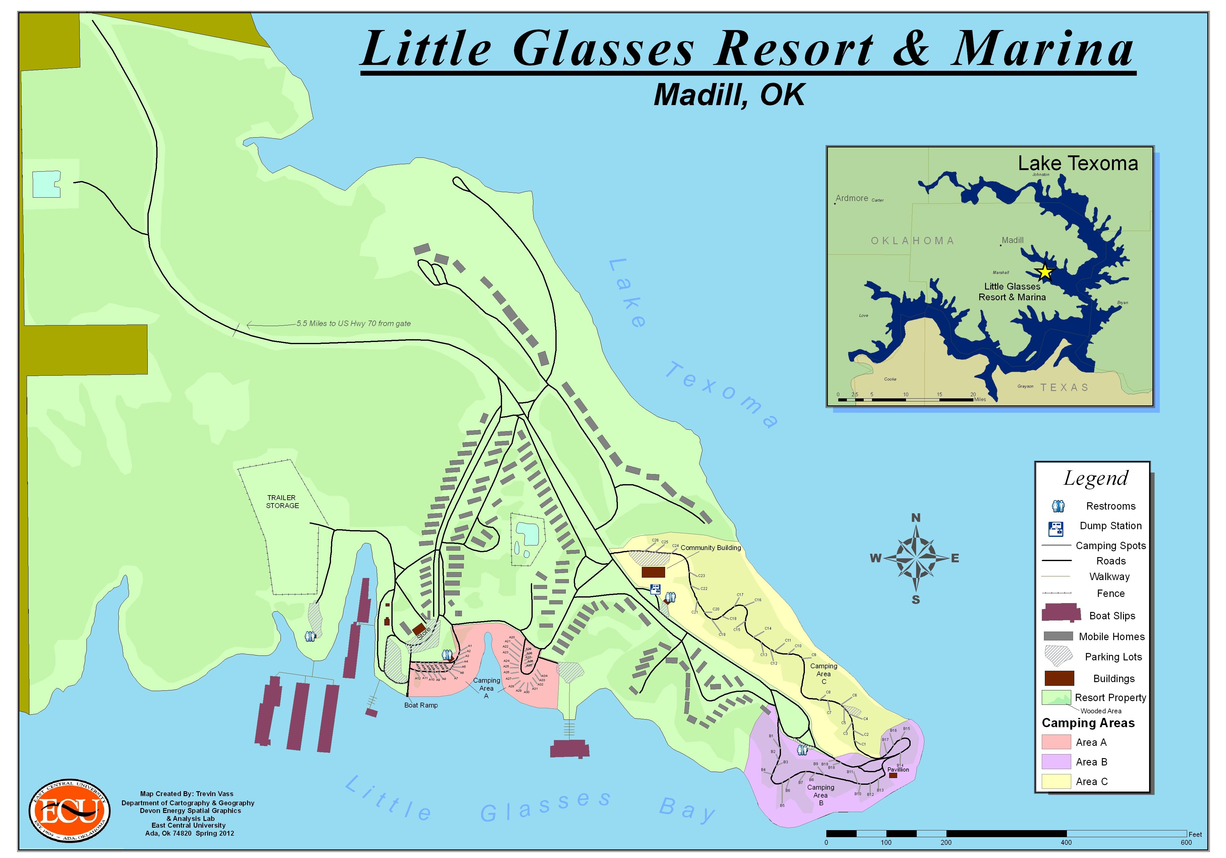 Resort Maps « Little Glasses Resort & Marina